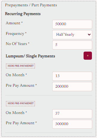 Home Loan Prepayment Calculator | Home Loan EMI Calculator